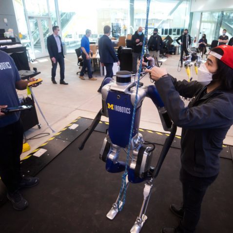 U-M's new Ford Motor Company Robotics Building includes research space ...